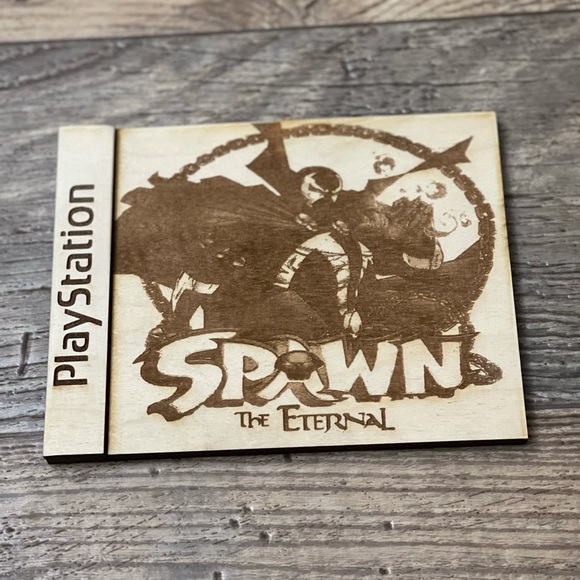 Other | Spawn Ps1 Custom Made Wooden Cart Display | Poshmark